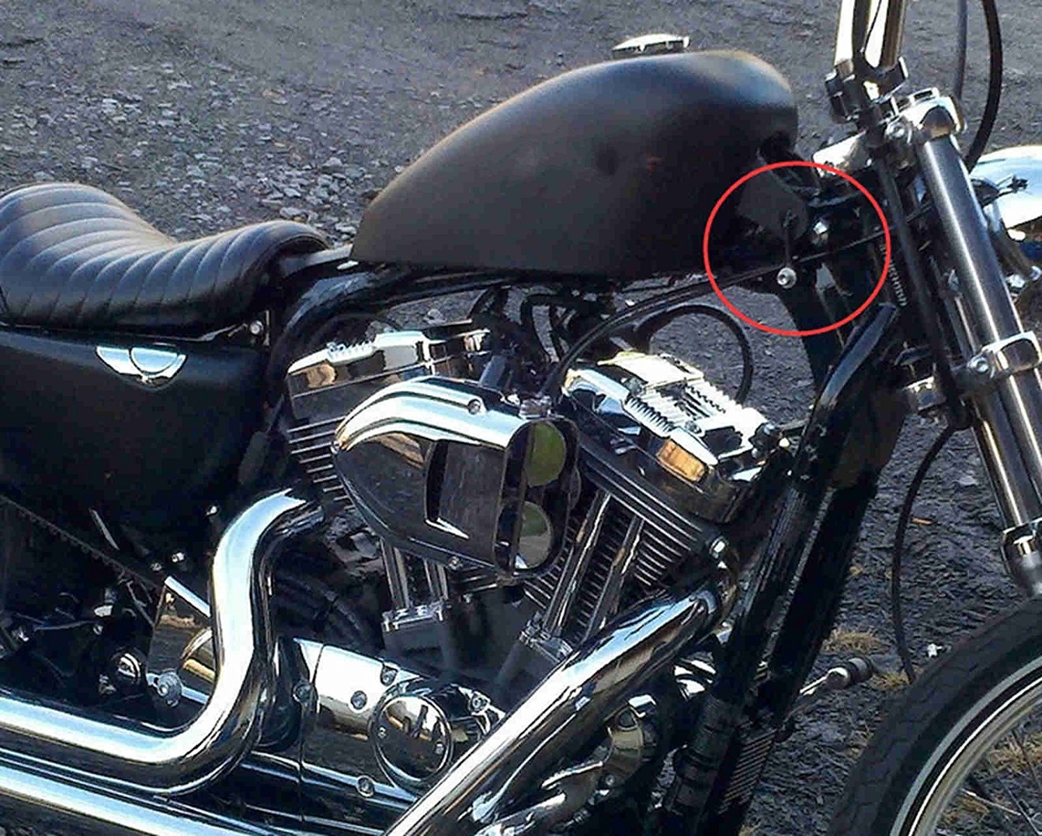 Mua 2 Inch Motorcycle Gas Tank Lift Motorcycle 2" Tank Lift Riser Kit ...
