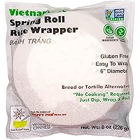 Amazon.com : Star Anise Foods Spring Roll Wrapper Brown Rice Vietnamese ...
