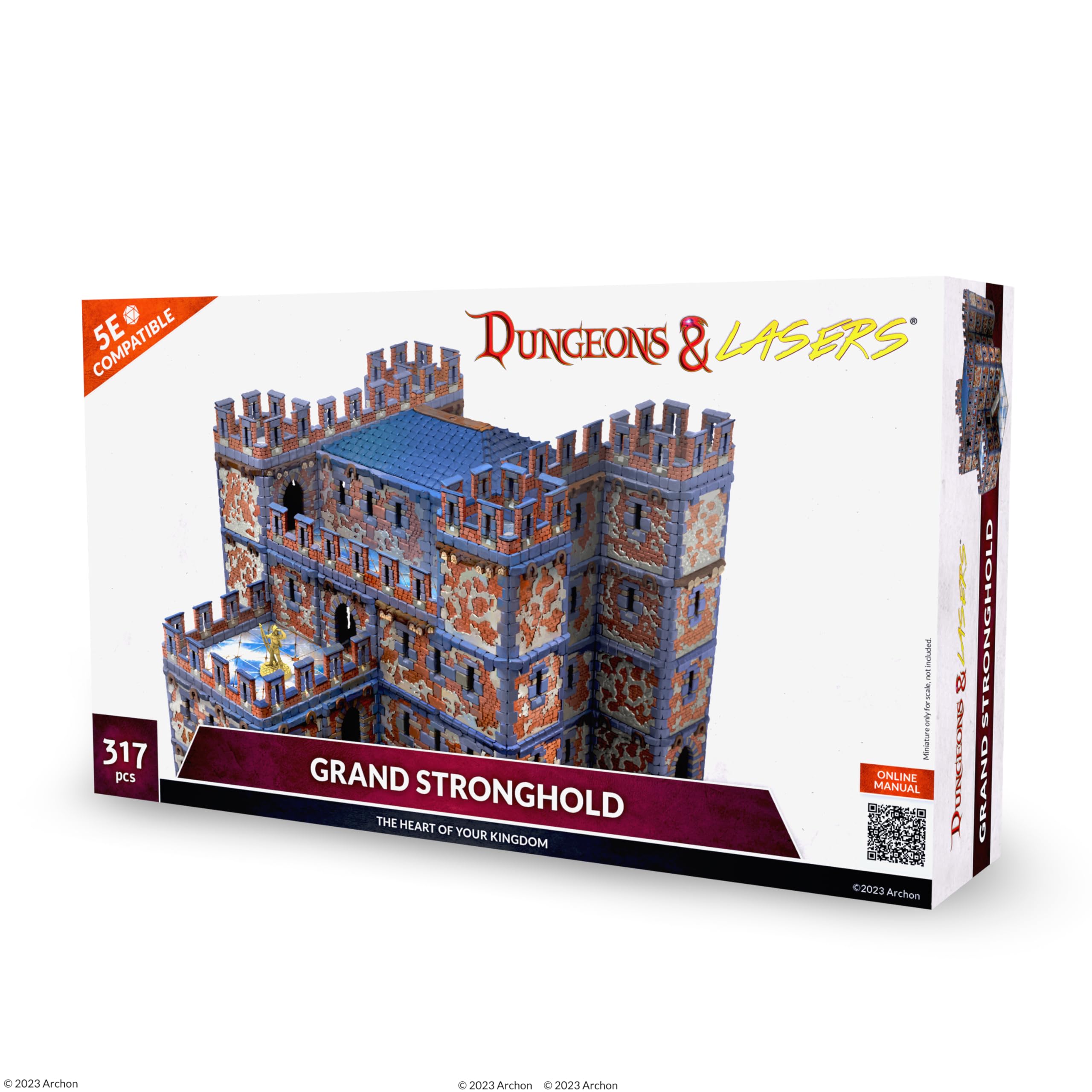 Mua Dungeons & Lasers Grand Stronghold Terrain Set for DND and Tabletop ...