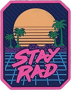 Amazon.com: Stay Rad PVC Patch (Full Color)
