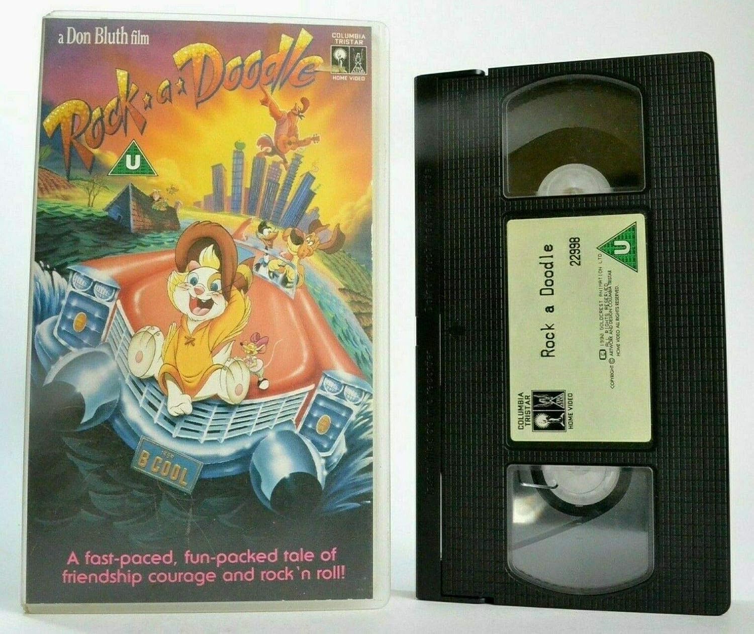 Rock A Doodle [VHS]: Don Bluth, Dan Molina, Don Bluth, Gary Goldman ...