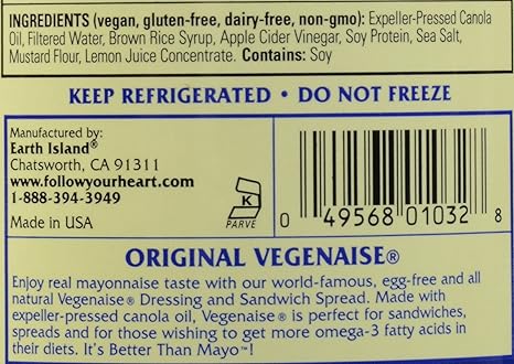 vegenaise ingredients