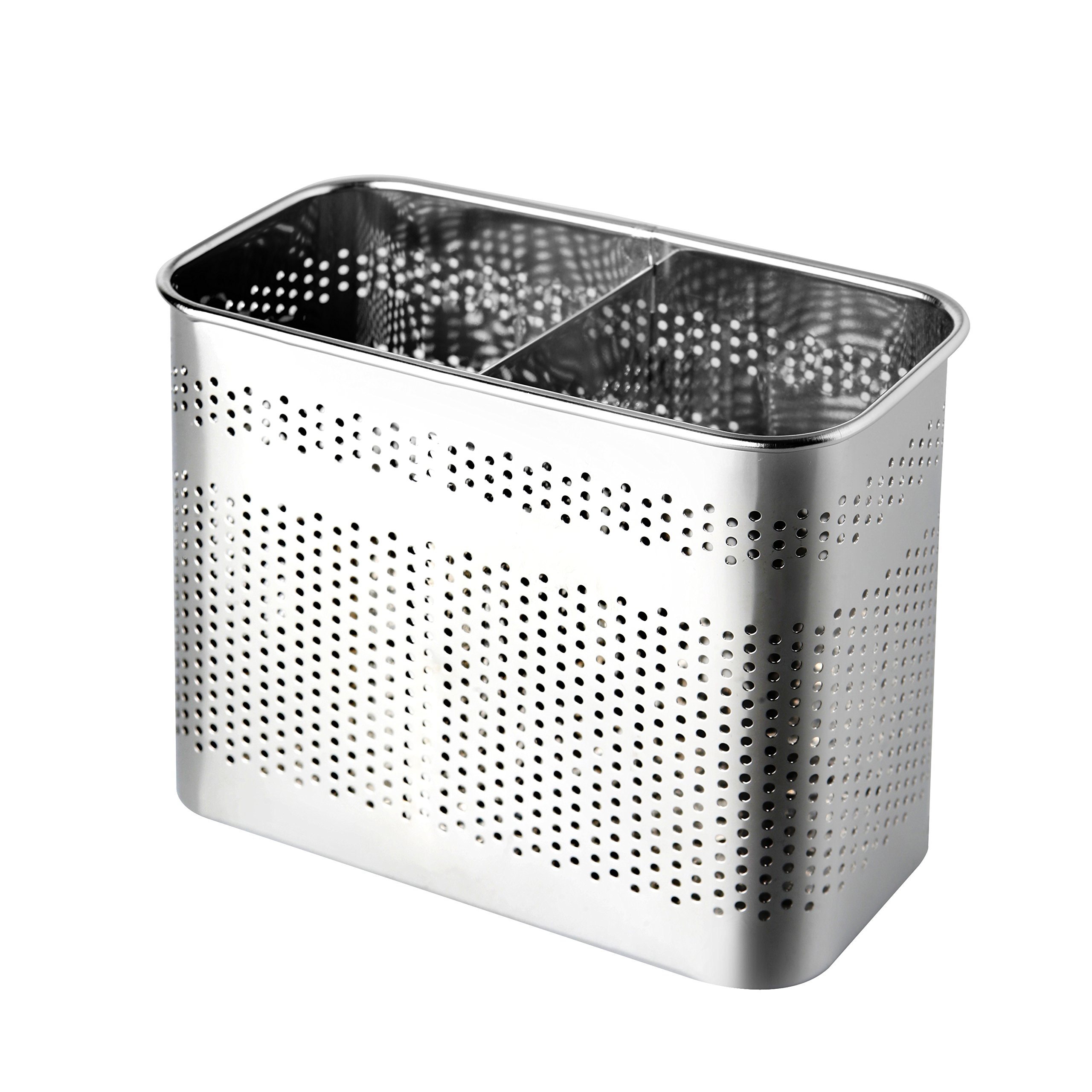 Amazon.com: Stainless Steel Cutlery Utensil Holder (Small Oval): Health ...