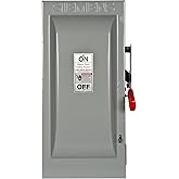Siemens HNF363R 100-Amp 3 Pole 600-volt 3 Wire Non-Fused Heavy Duty ...