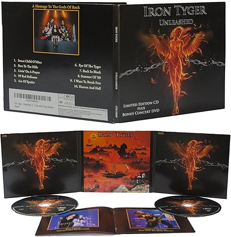 Iron Tyger - Unleashed: Special CD/DVD Set with 8 Page Booklet by Iron ...