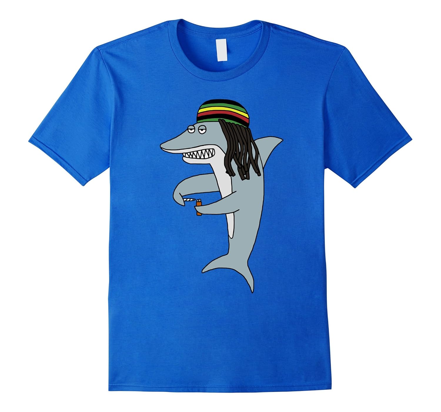 Reggae Shark T Shirt Reggae Shark Rasta Reggae Shirt-CD – Canditee