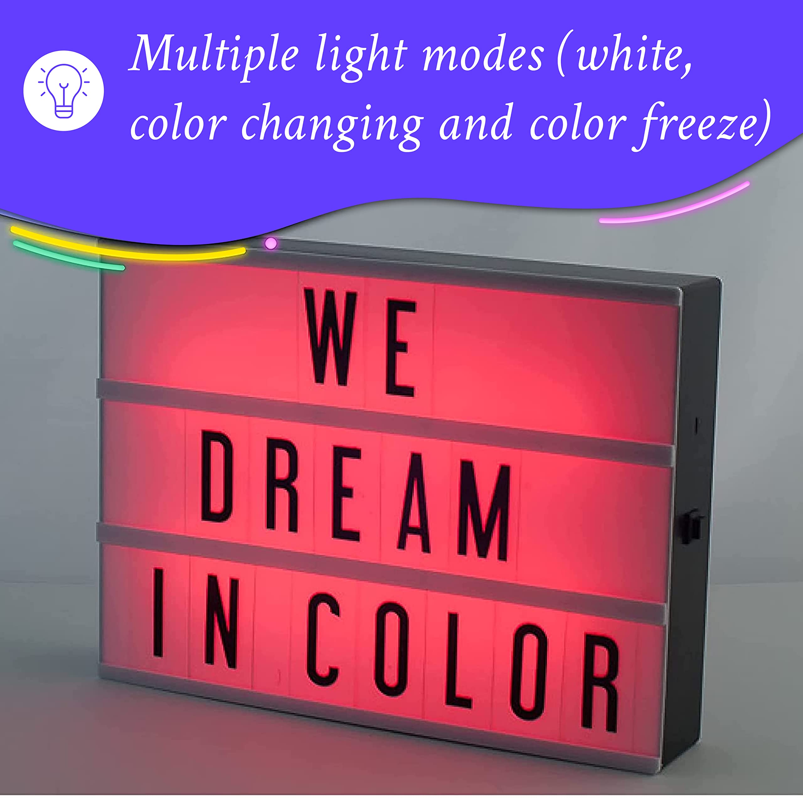 Mua My Cinema Lightbox - RGB Color Changing Cinema Light Box, 20x15cm ...