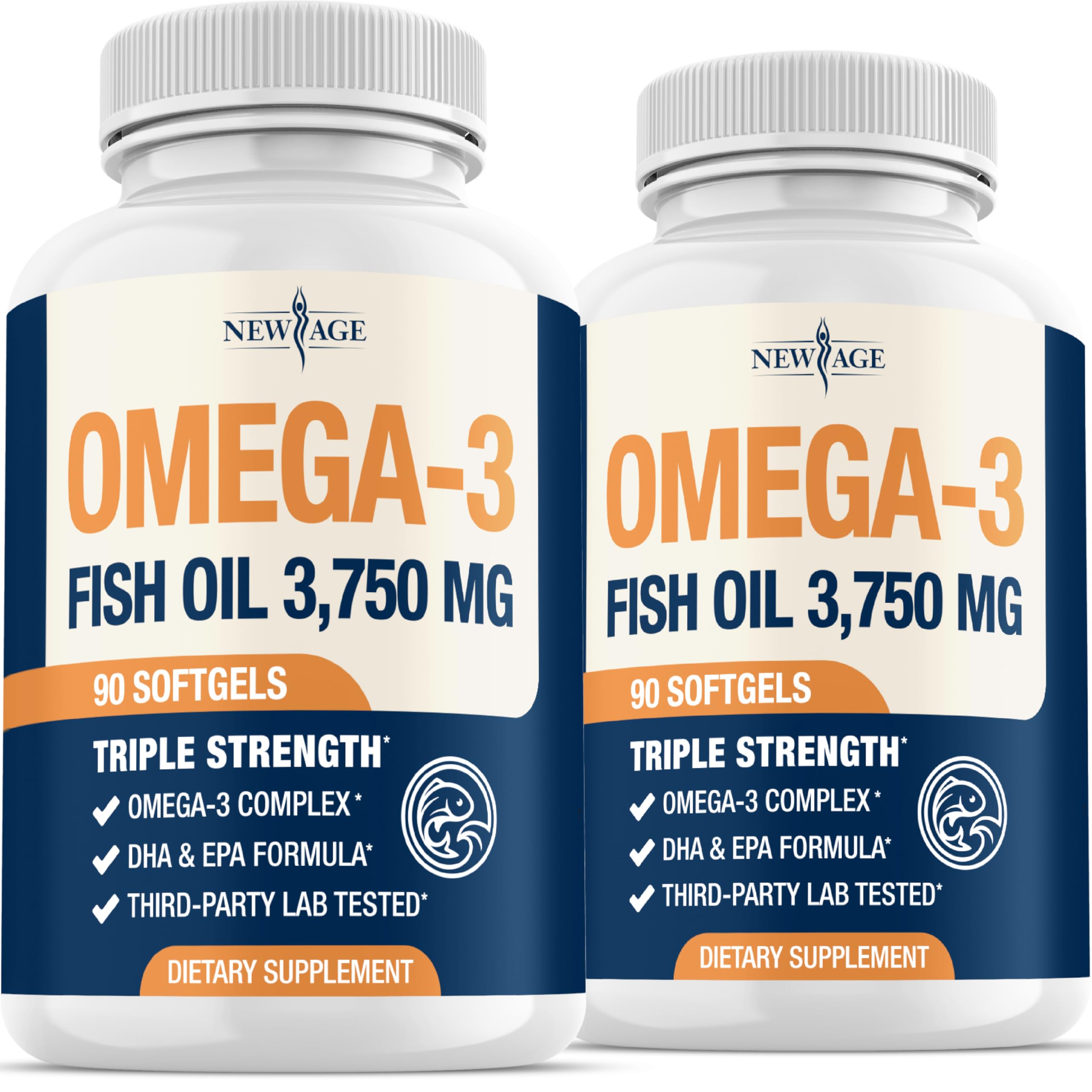 Mua Triple Strength Omega 3 Fish Oil 3750 mg - EPA & DHA - Over 3000mg ...