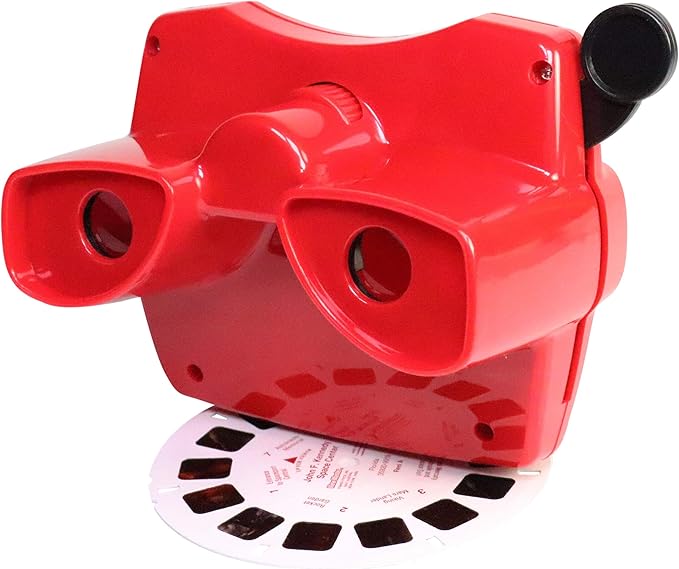 Classic Viewmaster Viewer 3D Model L in RED by View-Master: Amazon.com ...