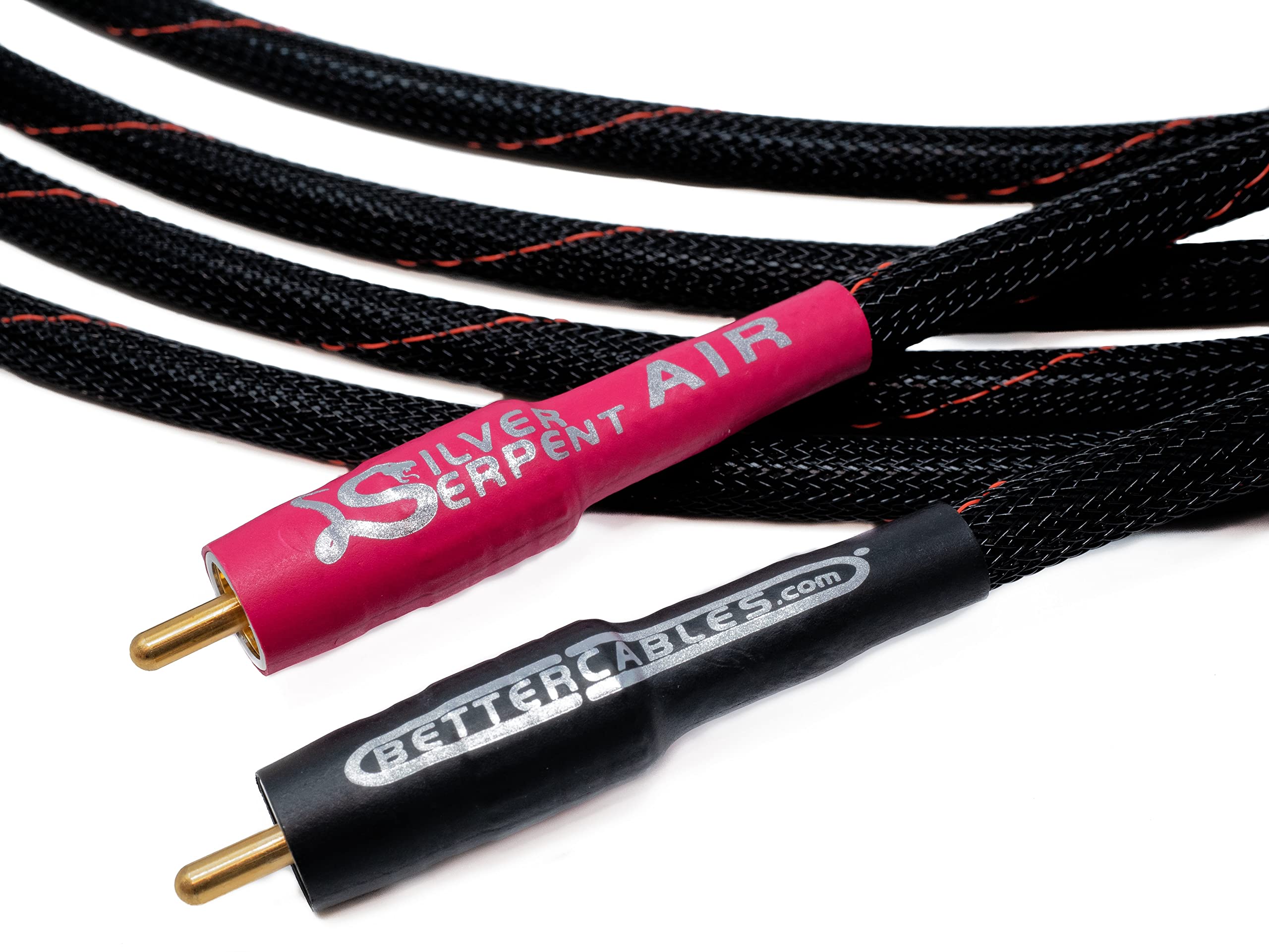 Mua Better Cables 6 Feet Silver Serpent AIR Audiophile RCA Audio ...