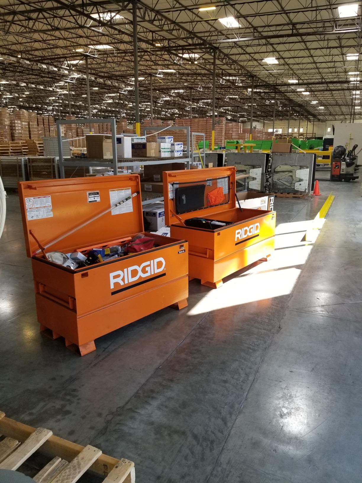 $64/mo - Finance Ridgid 48 in. x 24 in. Job Site Universal Storage ...