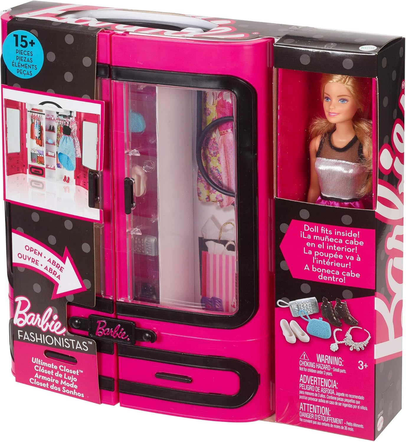 Barbie Ultimate Closet Doll Asst - Kids Paradise