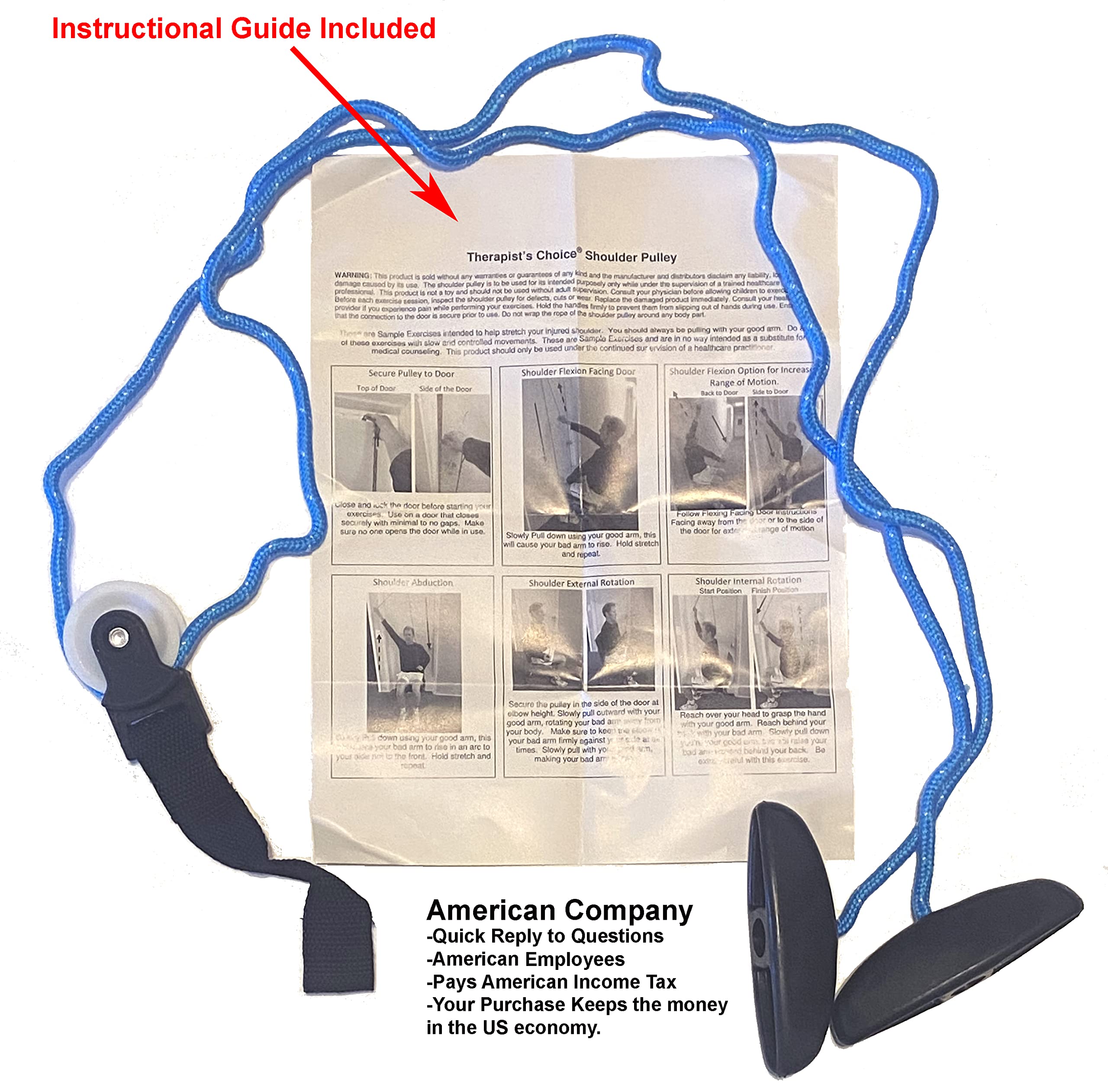Mua Therapist’s Choice® Shoulder Pulley, Over The Door, with Patient ...