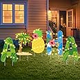Amazon.com : 5 Pcs LED Large Aloha Yard Sign Aloha Surfboard Sign ...