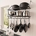 Amazon.com: KES 30-Inch Kitchen Pot Rack - Mounted Hanging Rack for ...