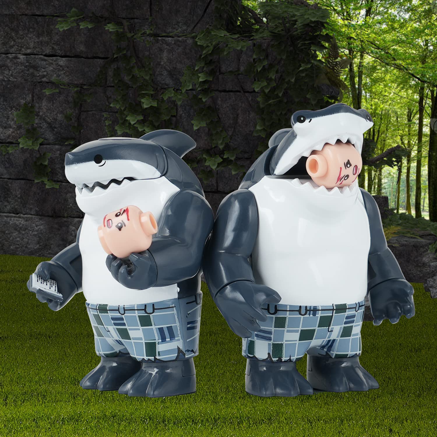 Mua MOC Movie Superheros Sharkman Minifigs Set,Mini Action Figures ...