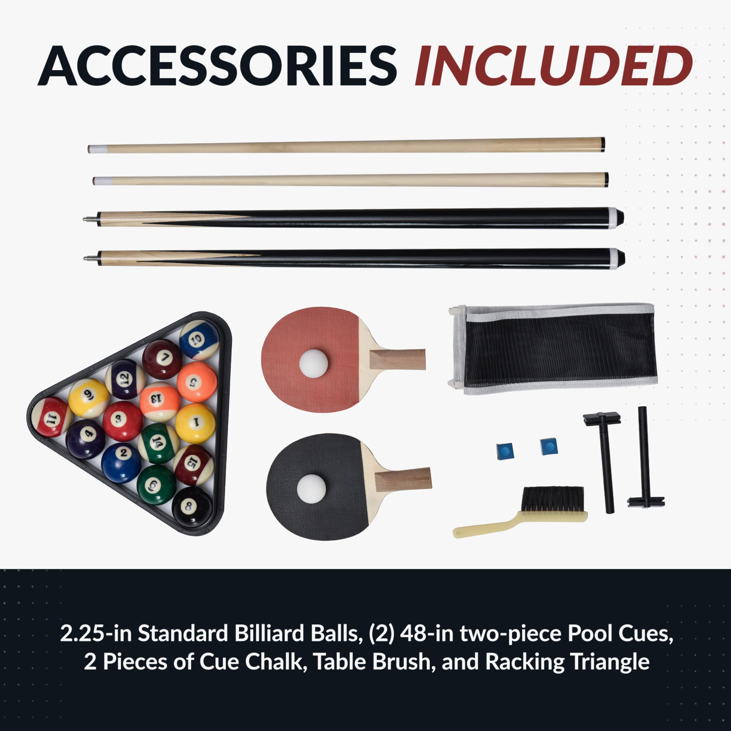 Mua Hathaway Spartan 6 Ft Pool Table, with Ping Pong Multi Game Combo ...