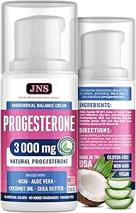Amazon.com: Progesterone Cream (Bioidentical) for Menopause Relief 3000 ...
