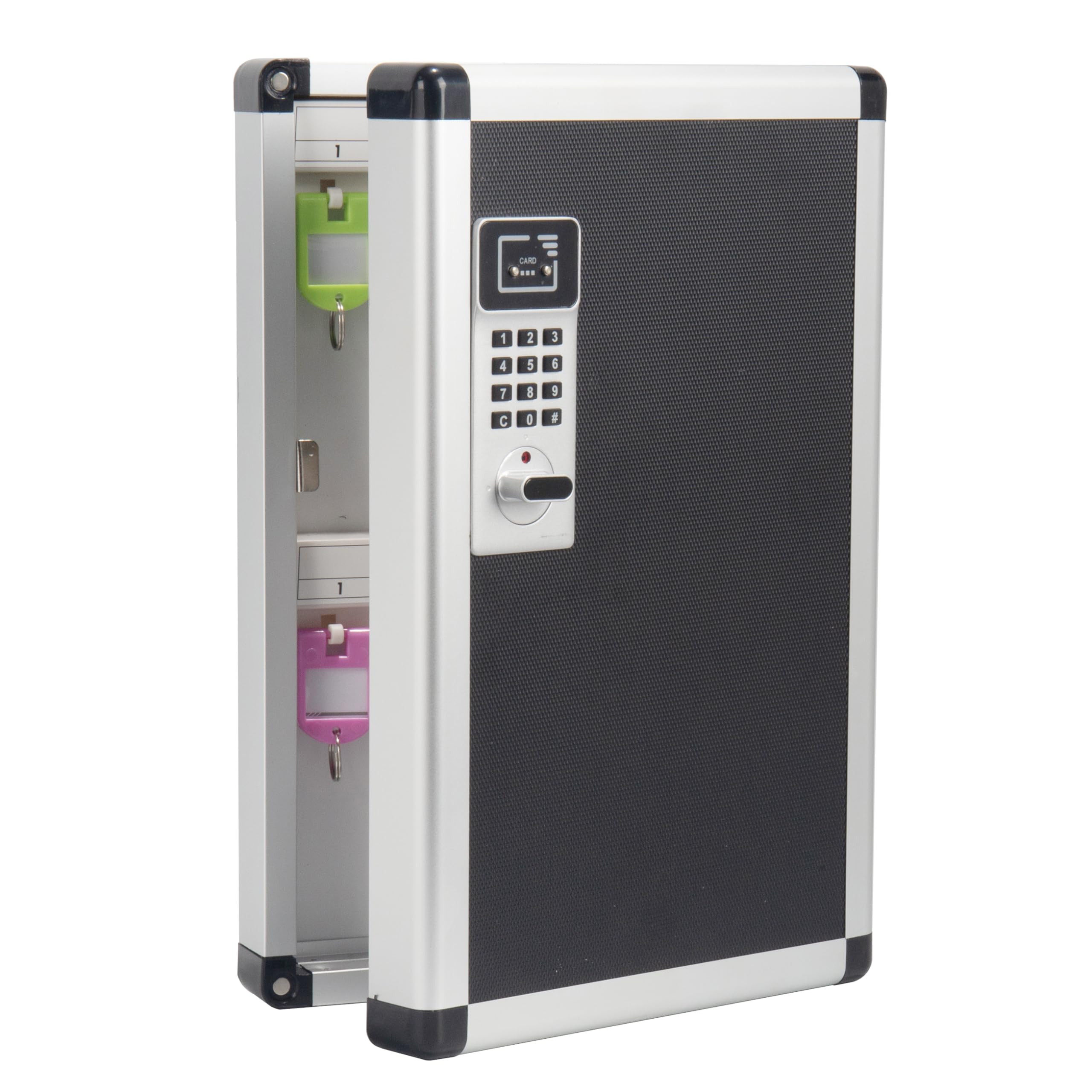 Glosen Key Organizer Lock Box with Combination Lock, Key Box Wall Mount ...