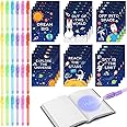 Amazon.com: ZOIIWA 48Pcs Invisible Ink Pens with Space Book Notepads ...