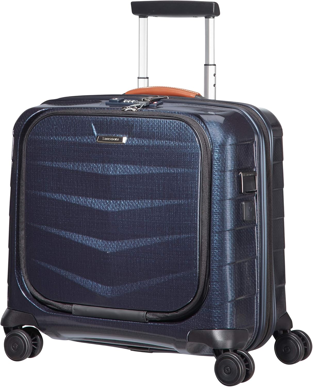 Samsonite Lite-Biz USB Spinner Roller Case, 44 cm, 30 Litre, Blue ...