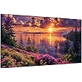 Amazon.com: JOOZ Large Landscape Diamond Art Kits for Adults - 5D ...