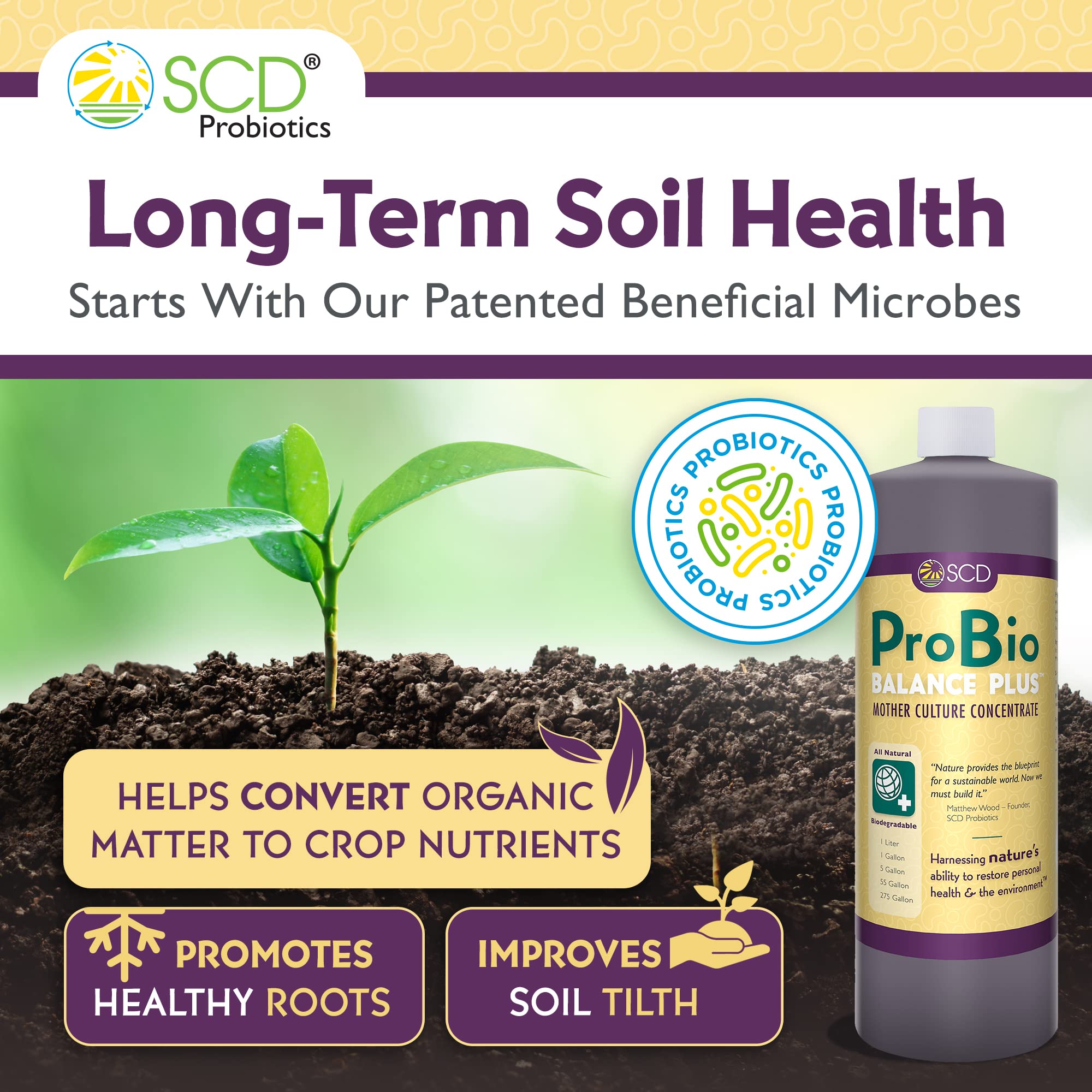 Mua SCD Probiotics ProBio Balance Plus - Make 20X More Soil Conditioner ...