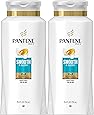 Amazon.com: Pantene, Shampoo, with Argan Oil, Pro-V Smooth and Sleek ...