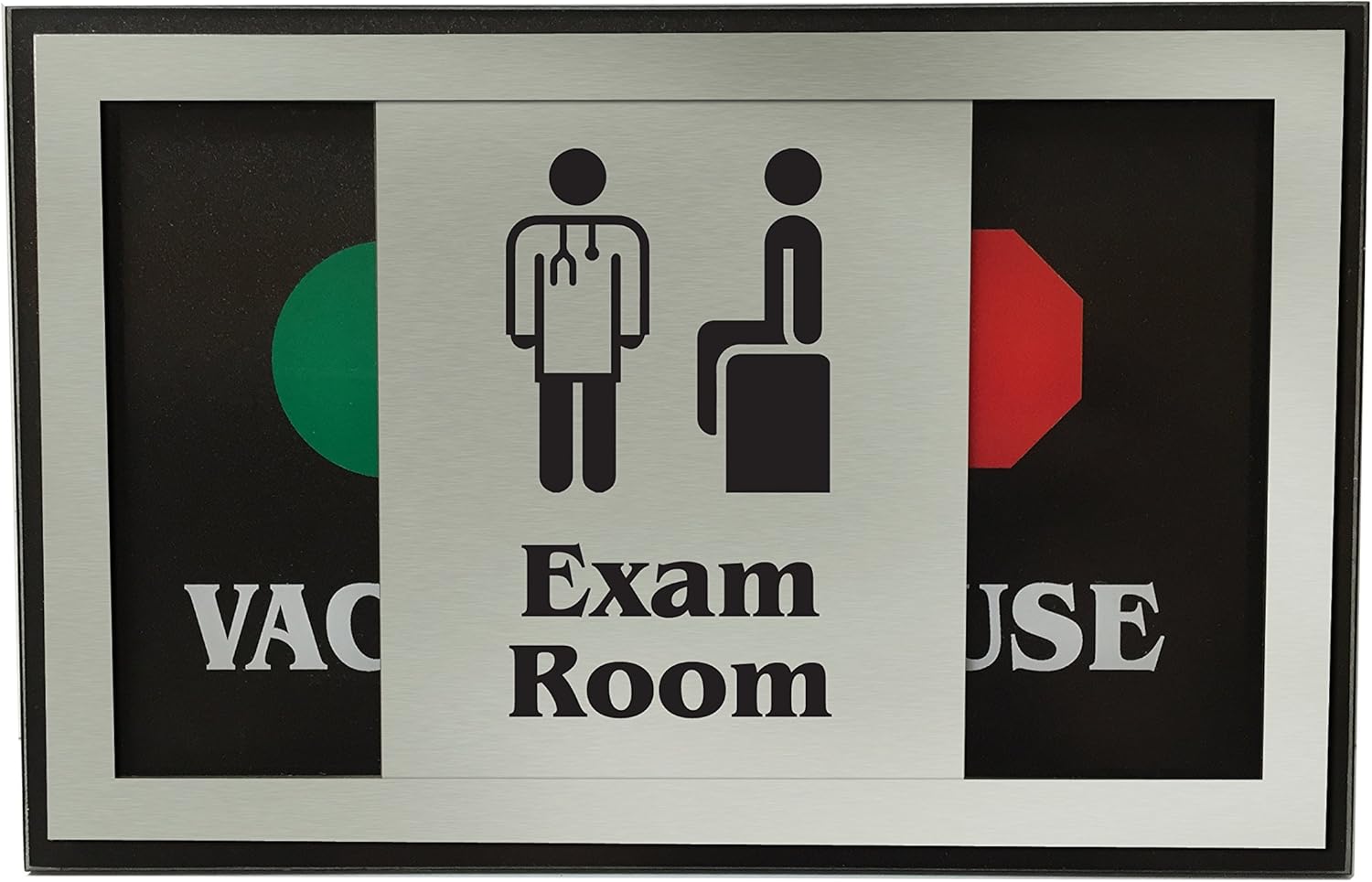 Amazon.com : Exam Room Door Sign Modern Vintage/Retro Styled Set for ...
