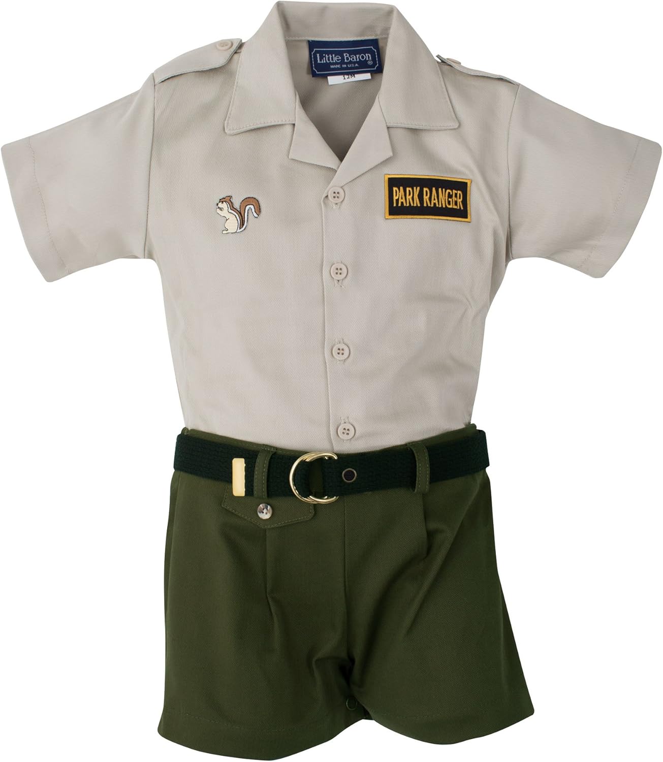 Amazon.com: Little Baron Infant & Toddler Park Ranger Outfit (24 Mo ...