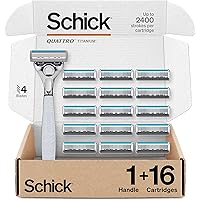 Amazon.com: Schick Quattro Titanium Razor — Schick Quattro, Quattro ...