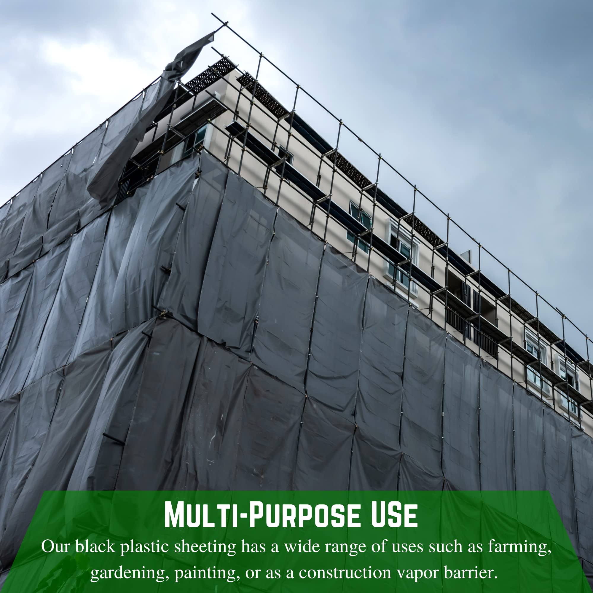 Mua Farm Plastic Supply - Black Plastic Sheeting - 10 mil - (15' x 100 ...