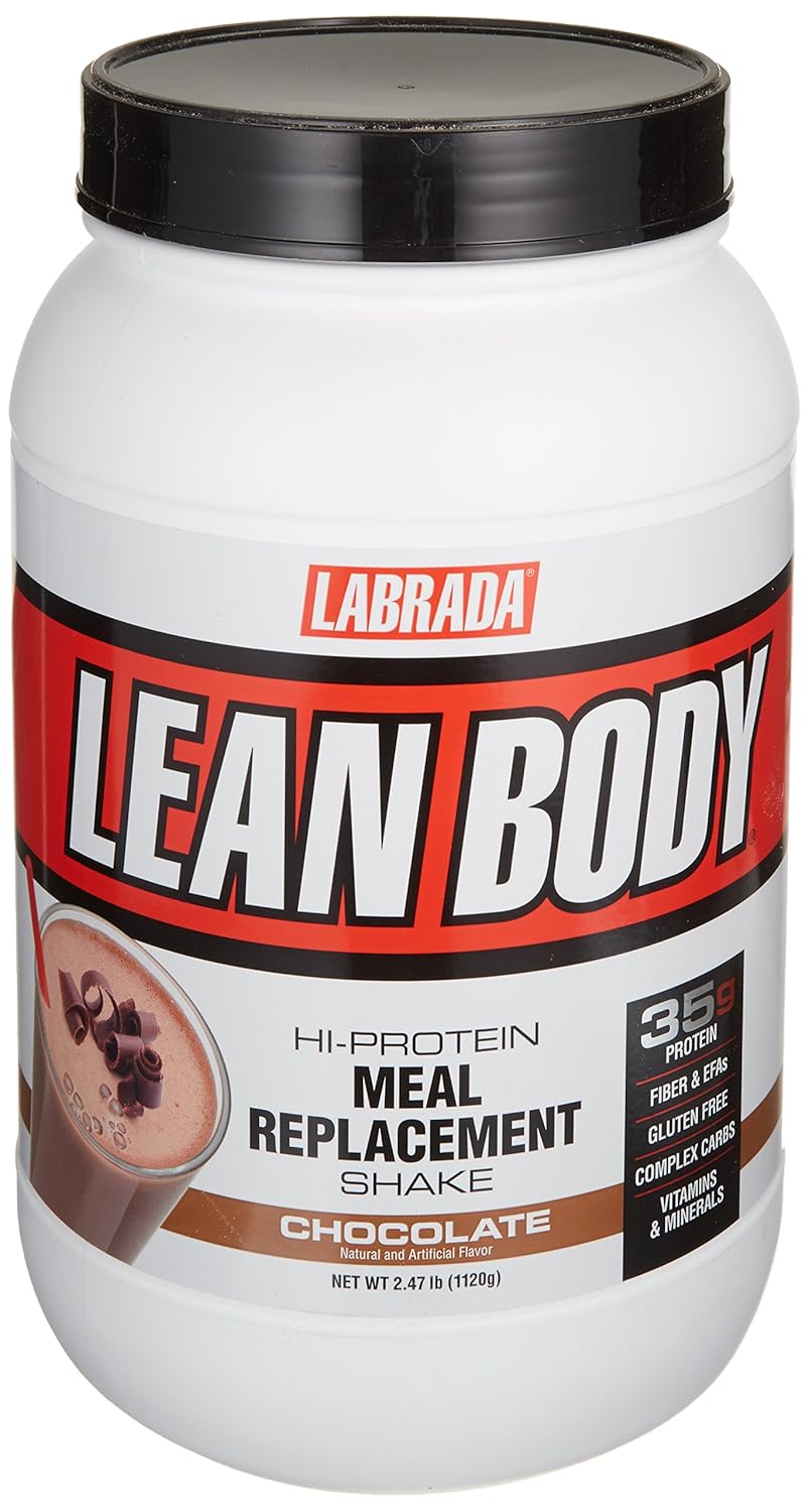 LABRADA NUTRITION – Lean Body High Protein Meal Replacement Shake, Whey ...