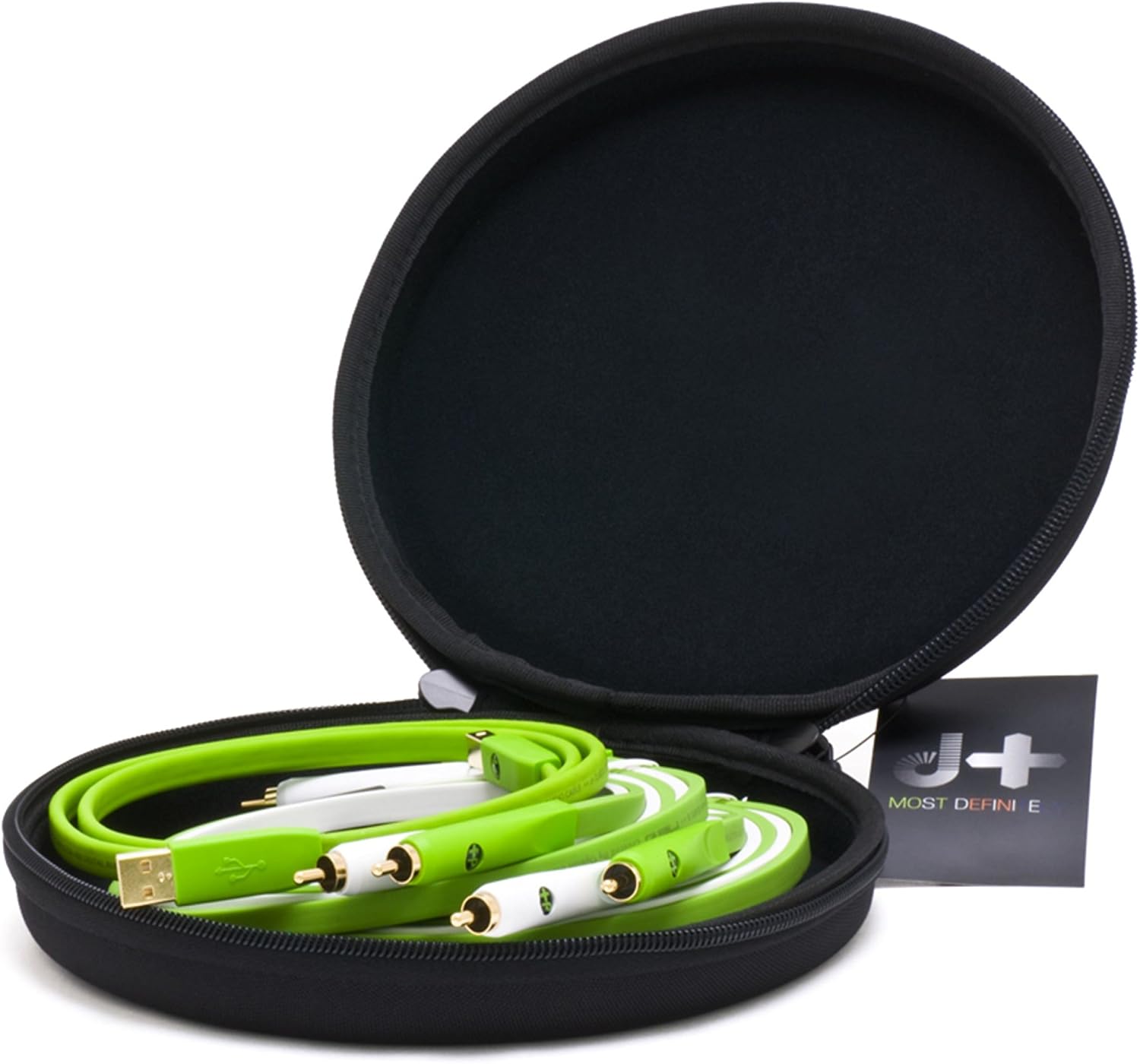 Oyaide DJ Cable Set with 2 Sets of RCA and 1 USB Cable (Class B) 1.0M ...