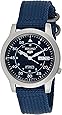 Seiko Men's SNK807 Seiko 5 Automatic Blue Canvas Strap Watch: Seiko ...