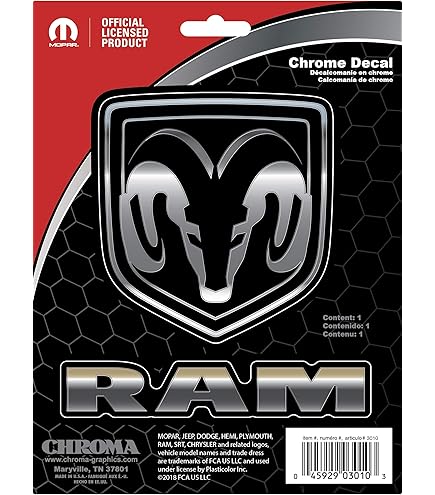 3D Car Decals 2-Piece Red Eye Goat Head Emblems - Hellcat Style Car ...