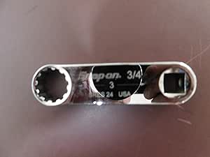 Snap-On 1/2" Drive 3/4" Spline Torque Adapter, Part #SRES24 - - Amazon.com