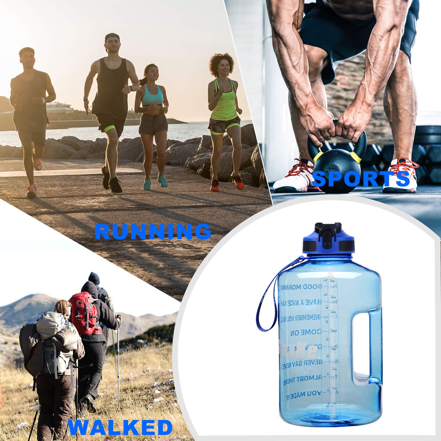 Best Portable Gallon Water Bottle - SLUXKE