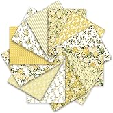 Amazon.com: Whaline 12Pcs Spring Cotton Fabric Bundles 18 x 22 Inch ...