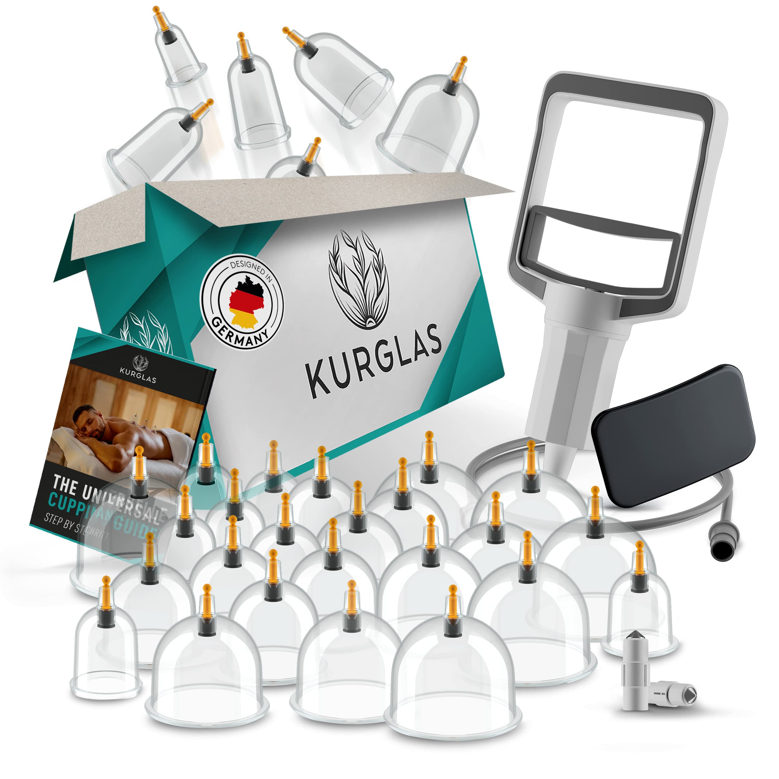 Mua KURGLAS Professional Cupping Therapy Set [24 Cups] - Cupping ...