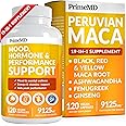 Amazon.com: PrimeMD 19-in-1 Peruvian Maca Root Capsules - 9125 mg ...