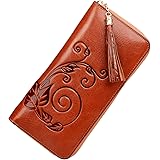 Amazon.com: PIJUSHI Top Handle Bag for Women Designer Floral Purses ...