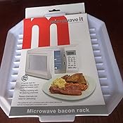 Microwave Bacon Crisper: Amazon.co.uk: Kitchen & Home
