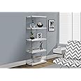 Amazon.com: Monarch Specialties I Bookcase-5-Shelf Etagere Bookcase ...