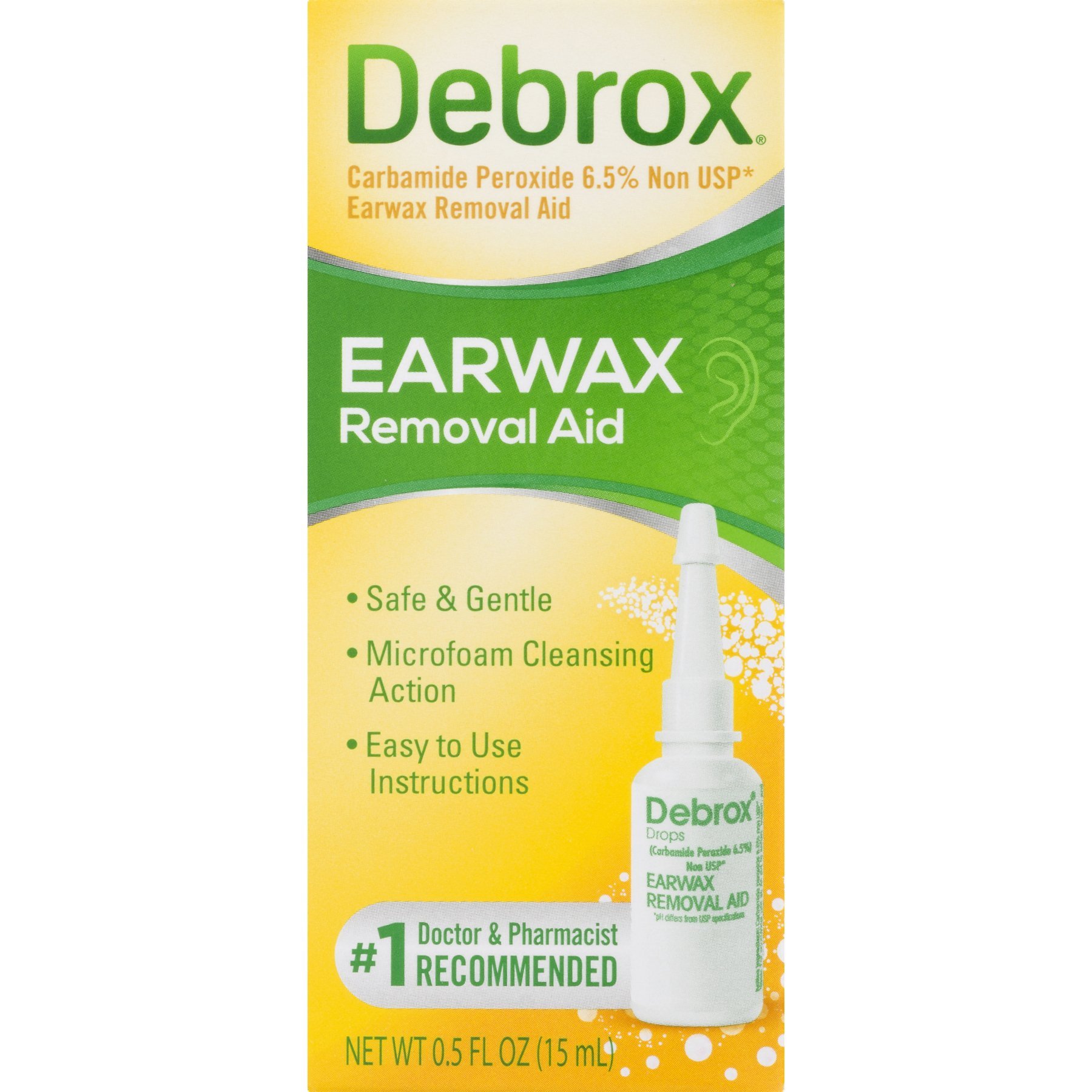 Debrox Drops Earwax Removal Aid 0.50 oz (Pack of 6) for sale | North ...