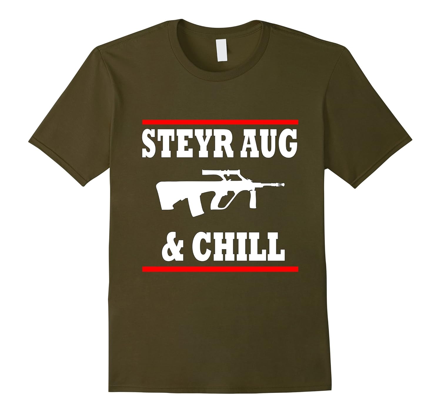 Steyr AUG and Chill Gun Shirt-Vaci – Vaciuk