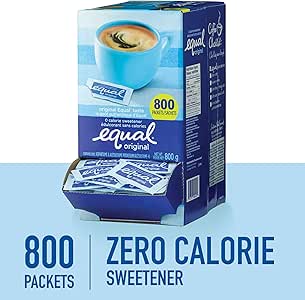 Equal Sweetener Original 800 Packet, 900 Grams: Amazon.ca: Grocery