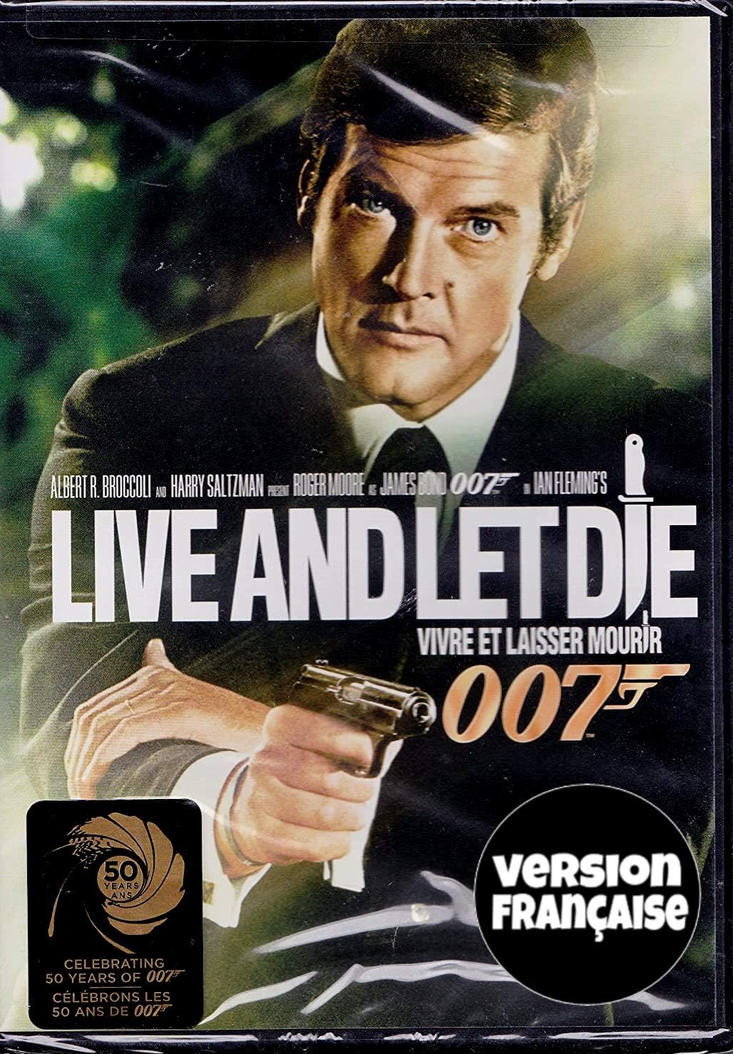James Bond: 007: Vivre et laisser mourir - Live and Let Die English/French 1973 Widescreen Régie ...