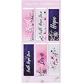 Amazon.com : Christian Art Gifts Magnetic Scripture Bookmark Set for ...