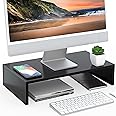 Amazon.com: FITUEYES Monitor Stand - 2 Tier Computer Monitor Riser with ...